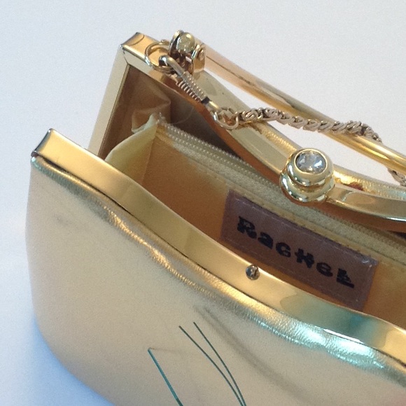 Rachel | Bags | Rachel Gold Mini Bag Gold Tone Chain | Poshmark